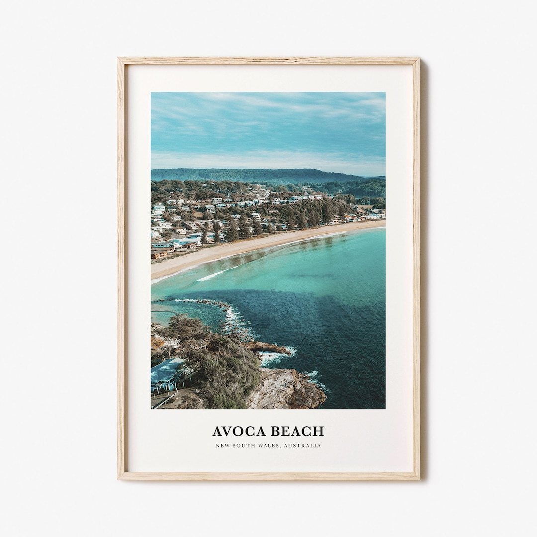Avoca Beach Print, Avoca Beach Photo Poster, Avoca Beach Travel Wall ...