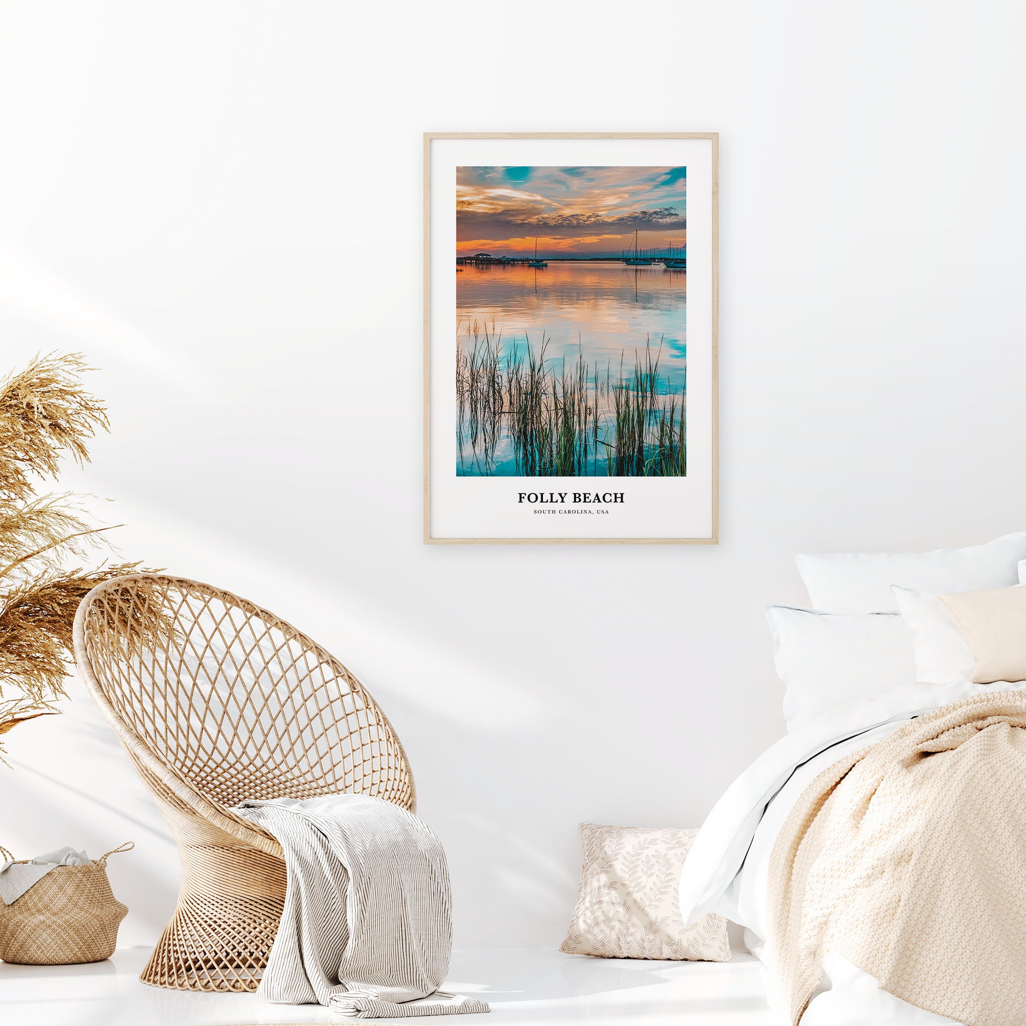 Folly Beach Print, Folly Beach Photo Poster, Folly Beach Travel Wall ...