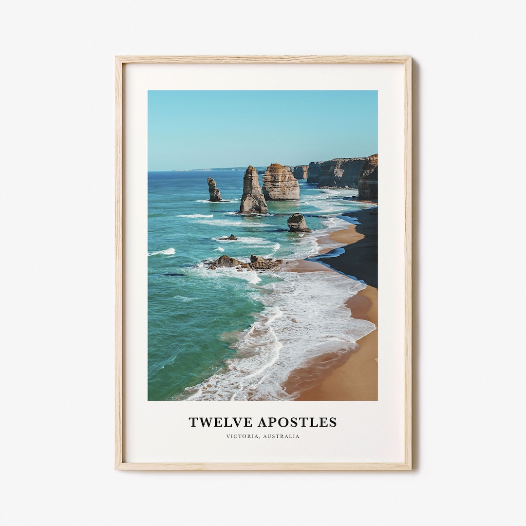 Twelve Apostles Print, Twelve Apostles Photo Poster, Twelve Apostles ...