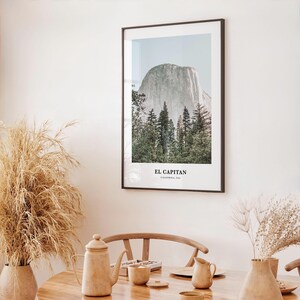 El Capitan Print, El Capitan Photo Poster, El Capitan Travel Wall Art ...