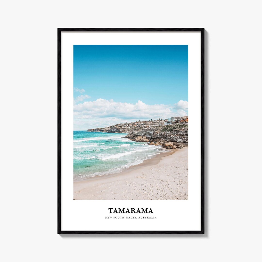 Tamarama Print, Tamarama Photo Poster, Tamarama Travel Wall Art ...