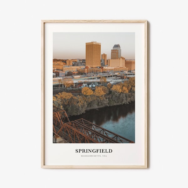 Springfield Travel Poster - Etsy