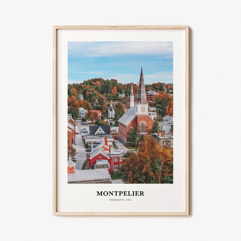 Montpelier Druck, Montpelier Fotoposter, Montpelier Reisewandkunst ...