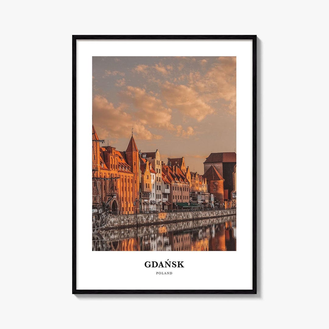Gdansk Photography Print: Poland Travel Wall Art - Etsy