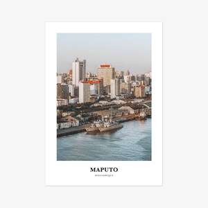 Maputo Print Maputo Photo Poster Maputo Travel Wall Art - Etsy