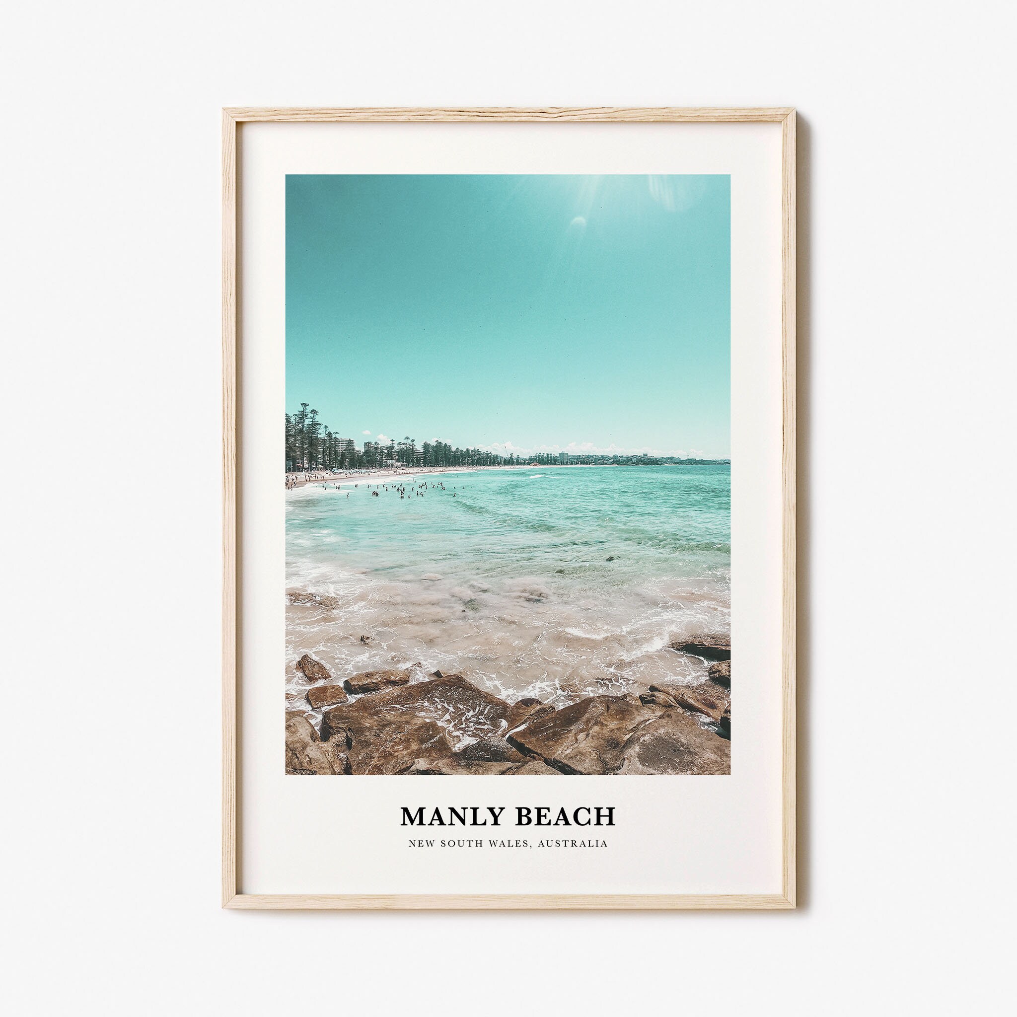 Manly Beach Print, Manly Beach Photo Poster, Manly Beach Travel Wall ...