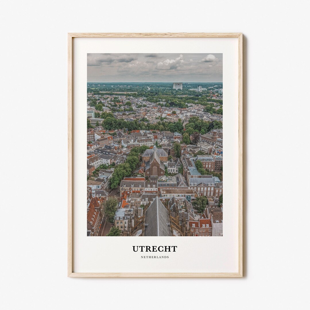 Utrecht Print, Utrecht Photo Poster, Utrecht Travel Wall Art, Utrecht ...