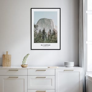 El Capitan Print, El Capitan Photo Poster, El Capitan Travel Wall Art ...