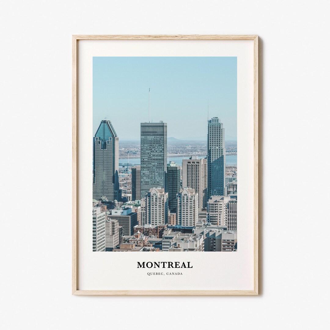 Montreal Print No 2, Montreal Photo Poster, Montreal Travel Wall Art ...