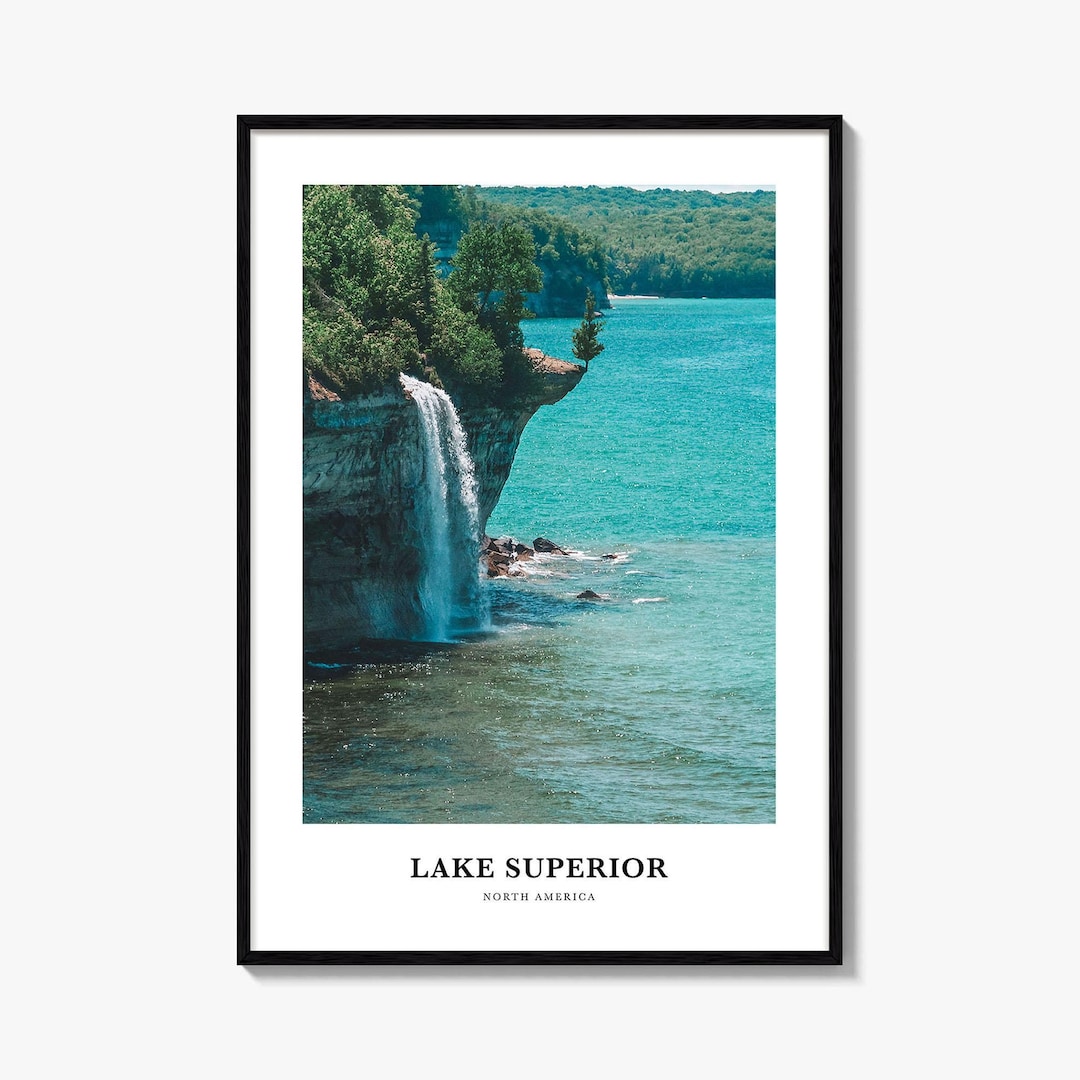 Lake Superior Print, Lake Superior Photo Poster, Lake Superior Travel ...