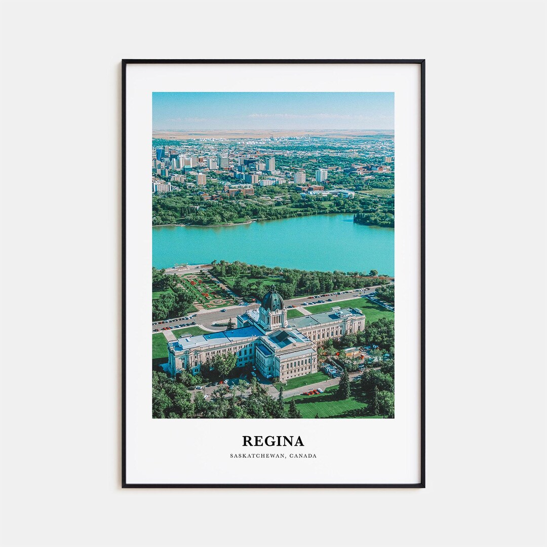 Regina Print, Regina Photo Poster, Regina Travel Wall Art, Regina Map ...