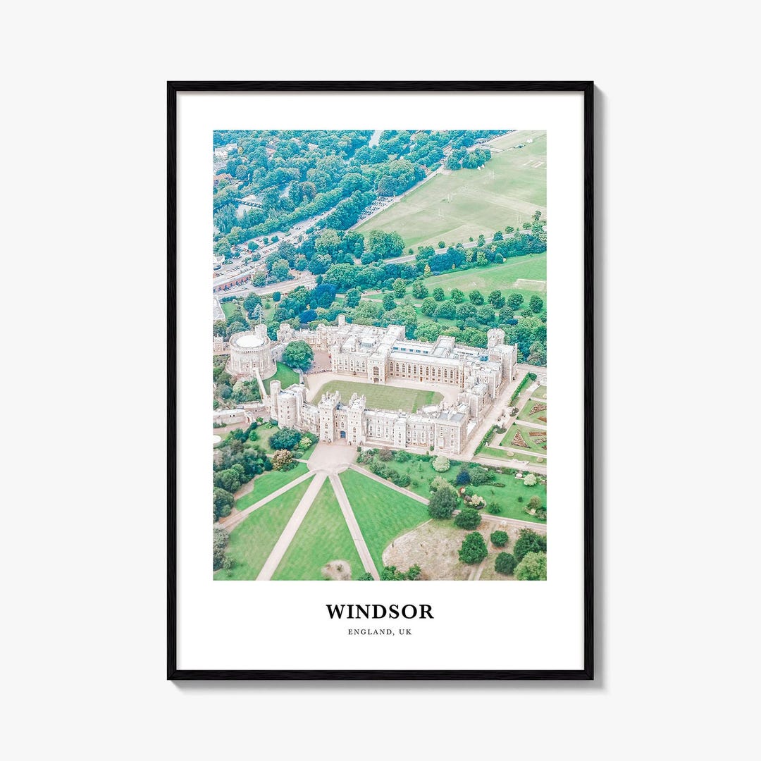 Windsor Print England, Windsor Photo Poster, Windsor Travel Wall Art ...