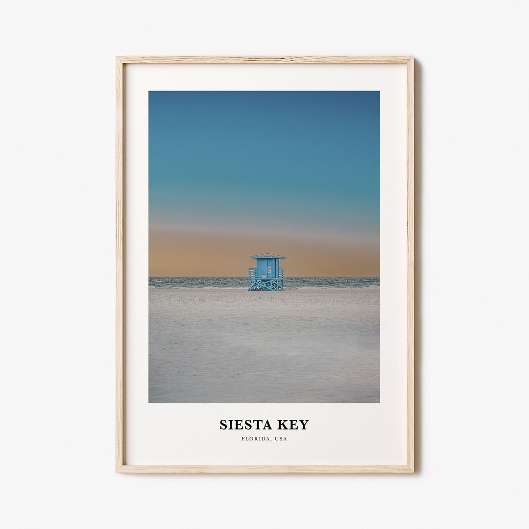 Siesta Key Print, Siesta Key Photo Poster, Siesta Key Travel Wall Art ...