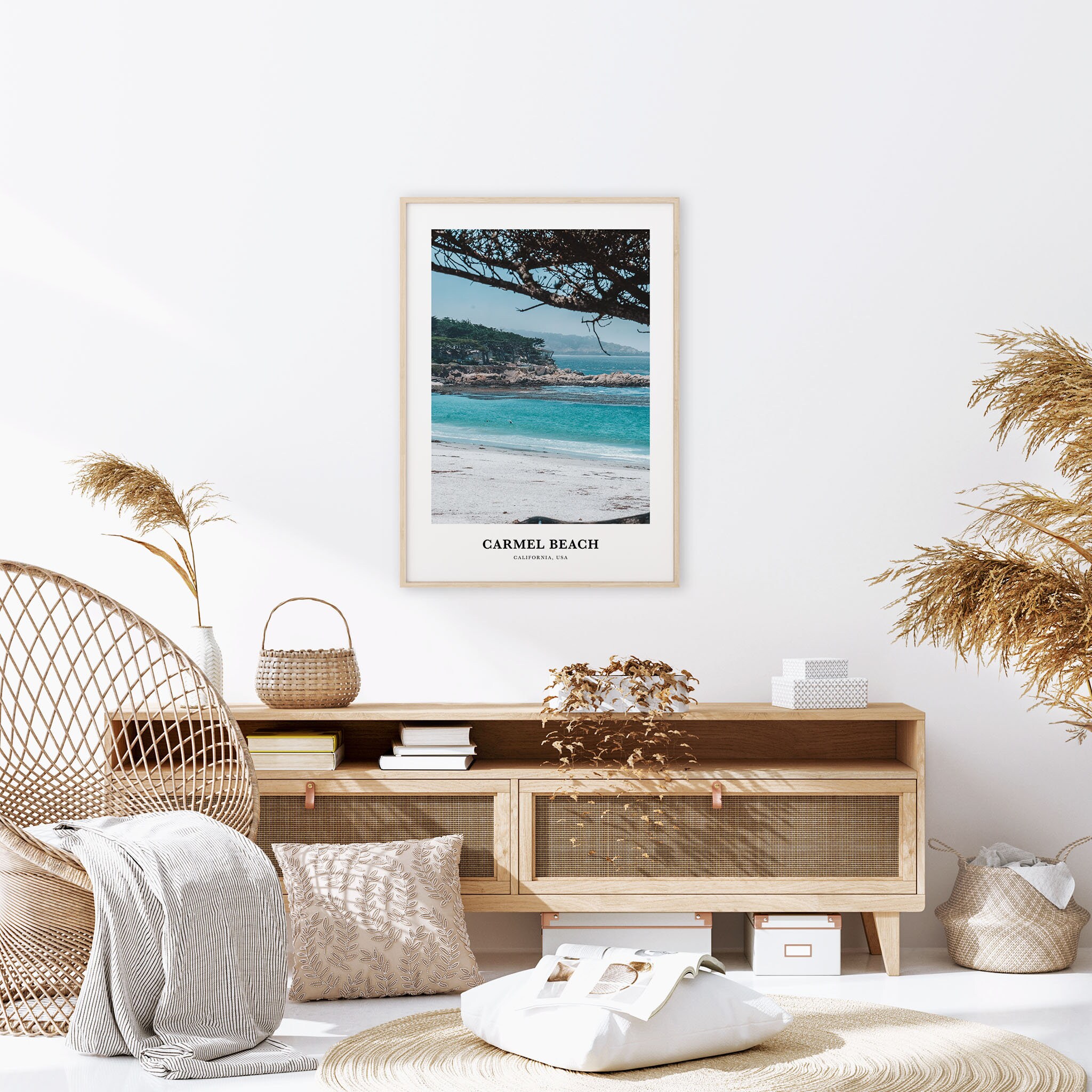 Carmel Beach Print Carmel Beach Photo Poster Carmel Beach - Etsy