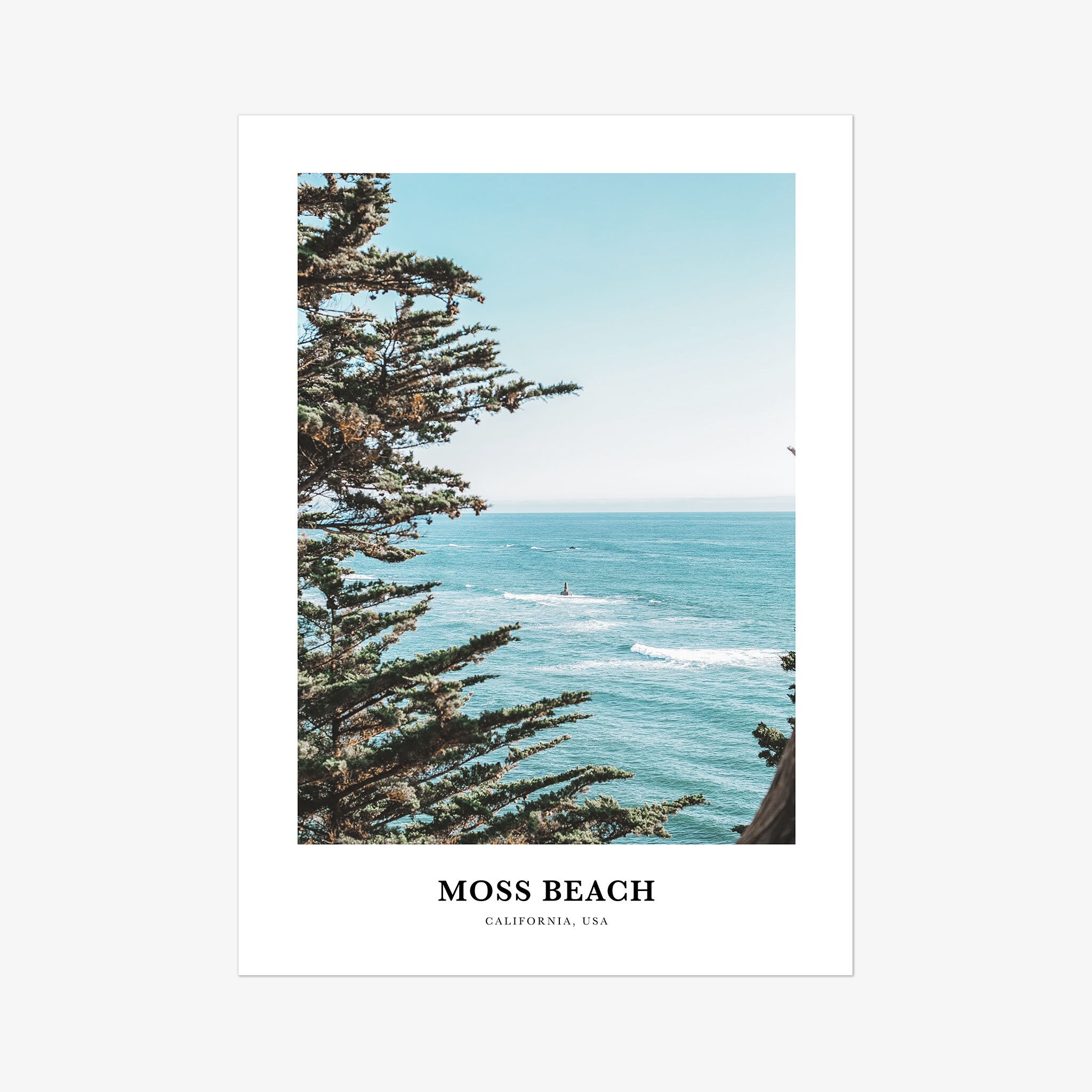 Moss Beach Print, Moss Beach Photo Poster, Moss Beach Travel Wall Art ...