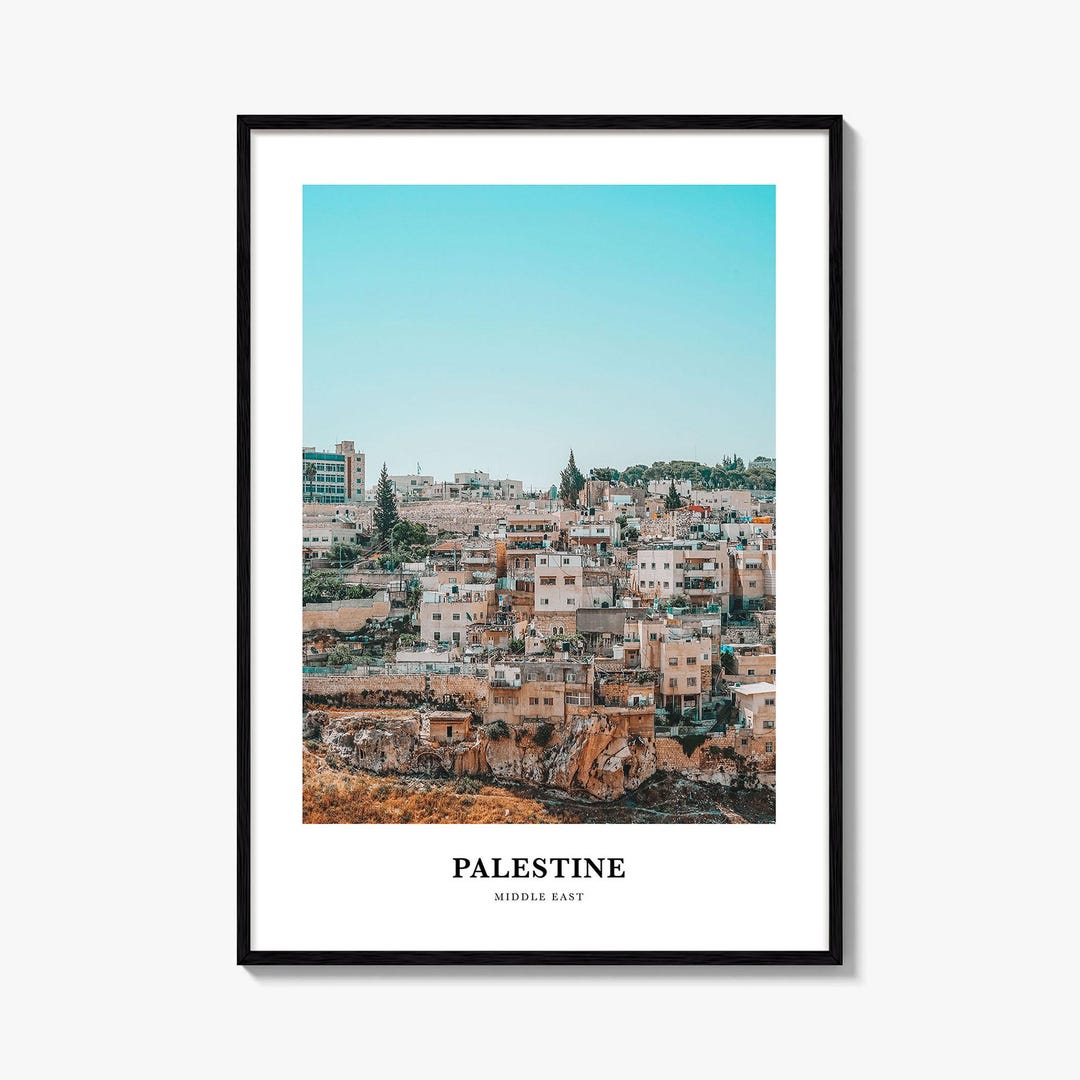 Palestine Print No 3, Palestine Photo Poster, Palestine Travel Wall Art ...