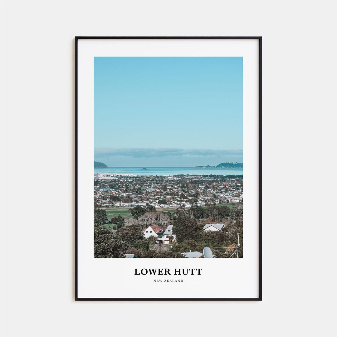 Lower Hutt Print, Lower Hutt Photo Poster, Lower Hutt Travel Wall Art ...