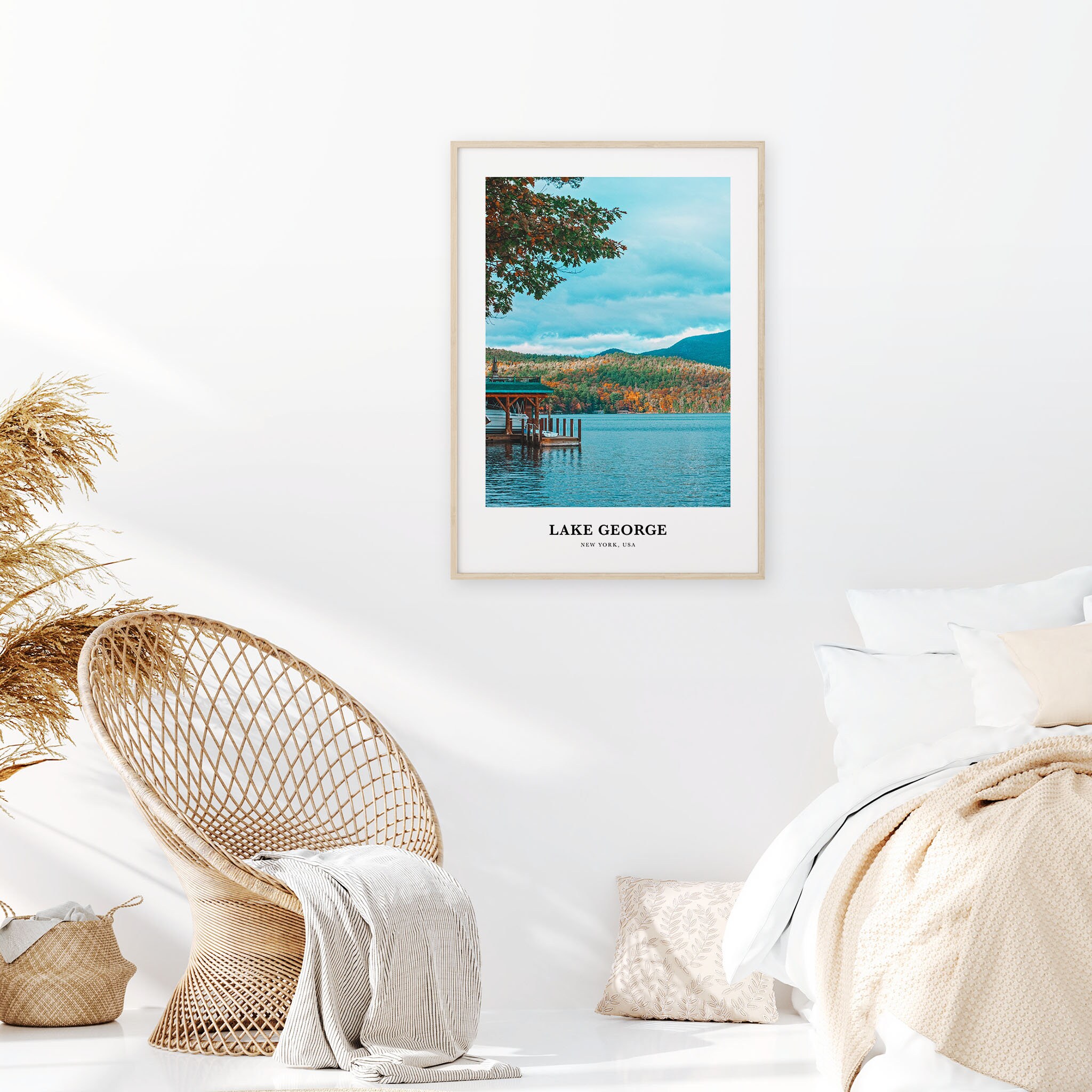 Lake George Print Lake George Photo Poster Lake George - Etsy