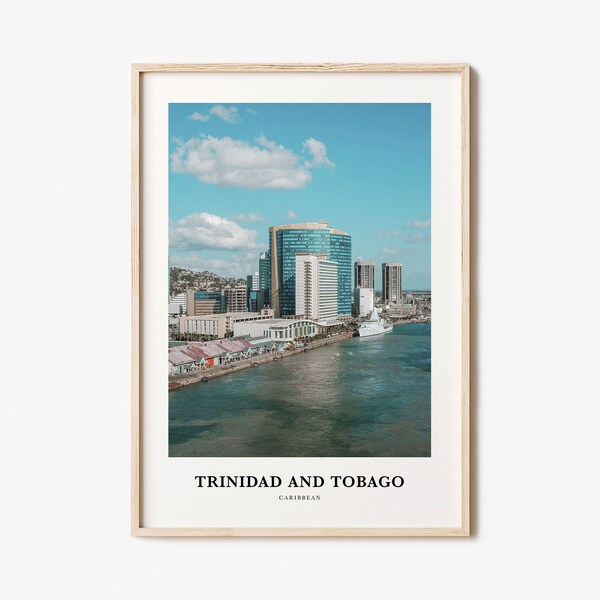 Trinidad Map Poster - Etsy