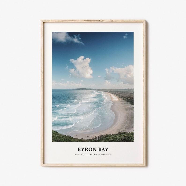 Byron Bay Print No 1, Byron Bay Photo Poster, Byron Bay Travel Wall Art ...