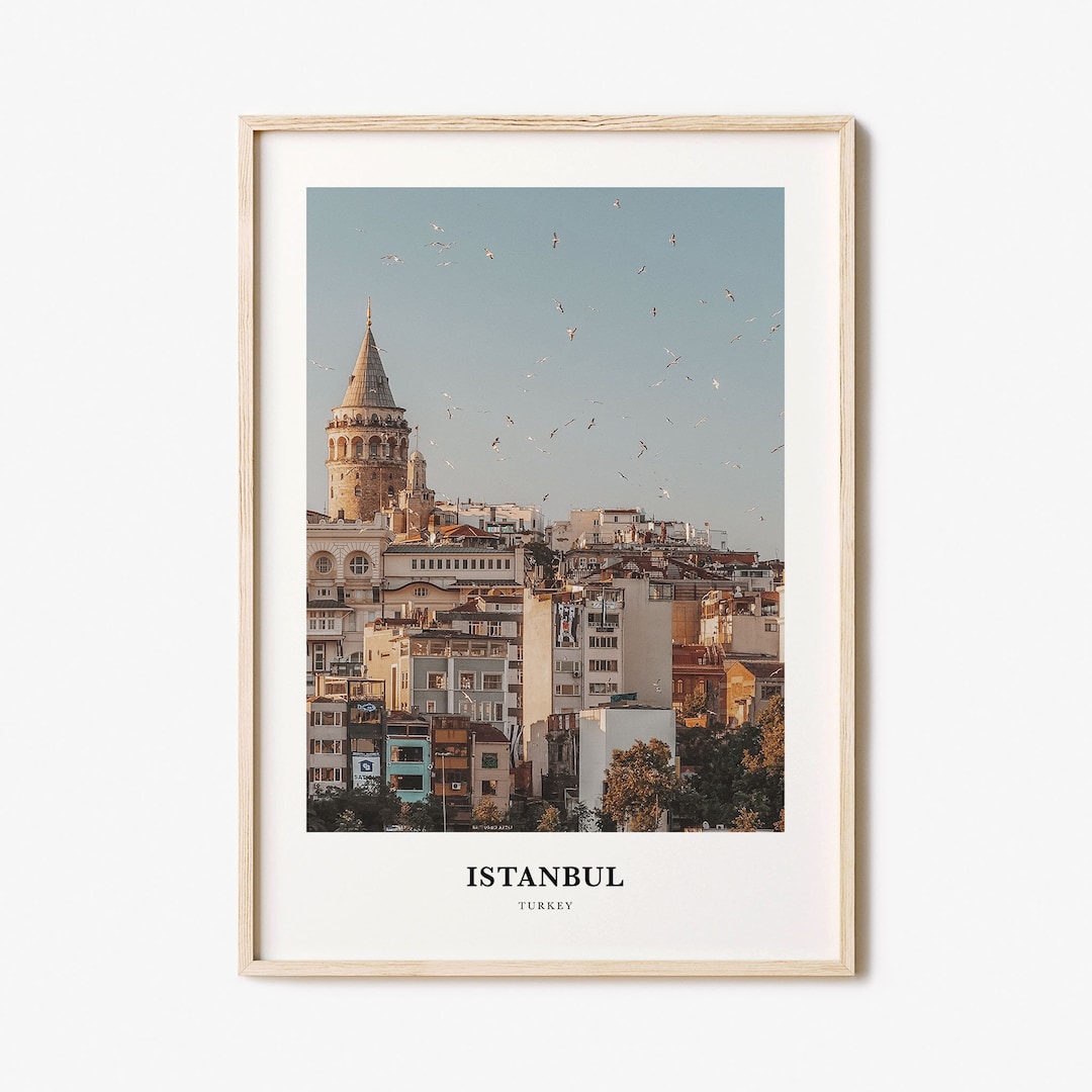Istanbul Print Istanbul Photo Poster Istanbul Travel Wall - Etsy