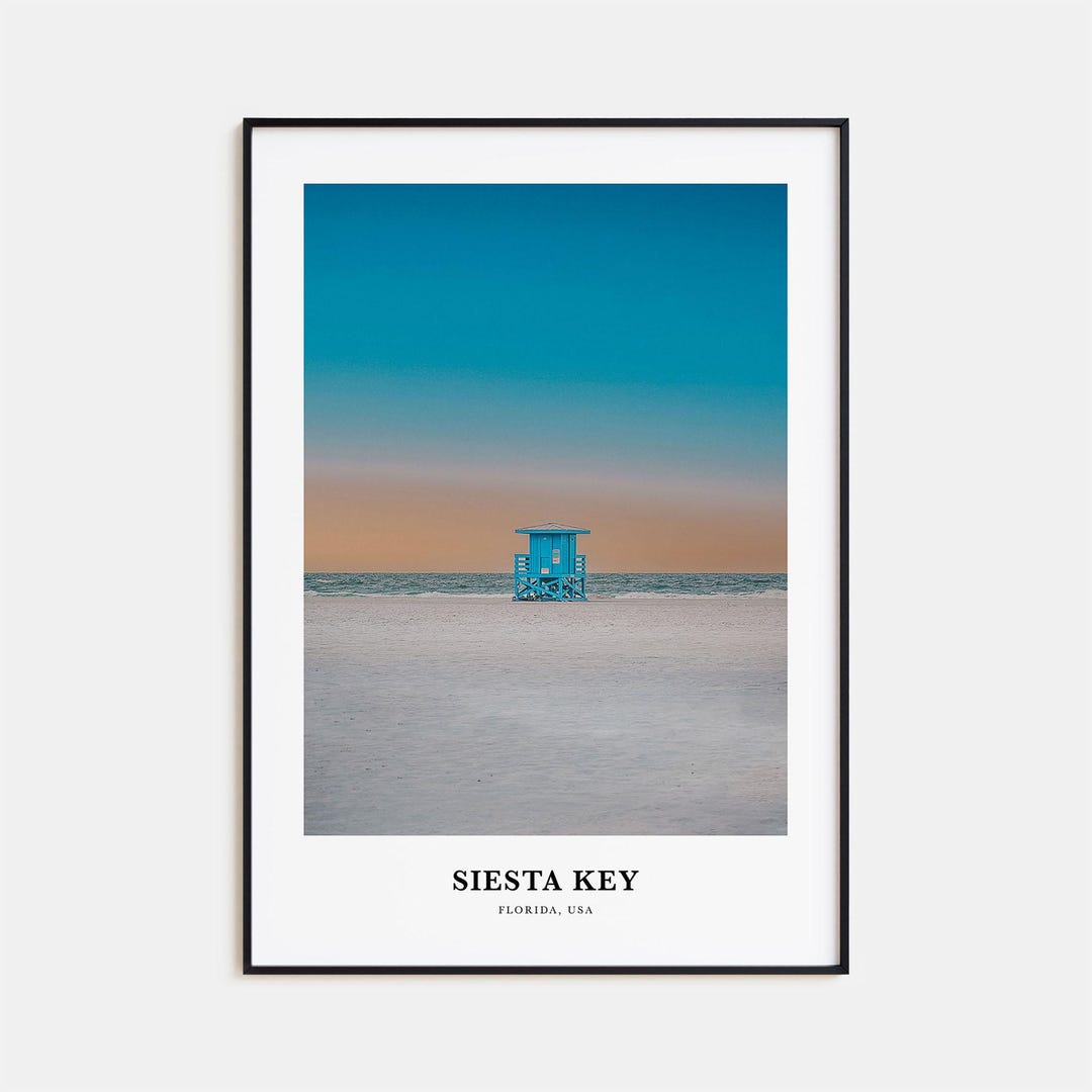 Siesta Key Print, Siesta Key Photo Poster, Siesta Key Travel Wall Art ...