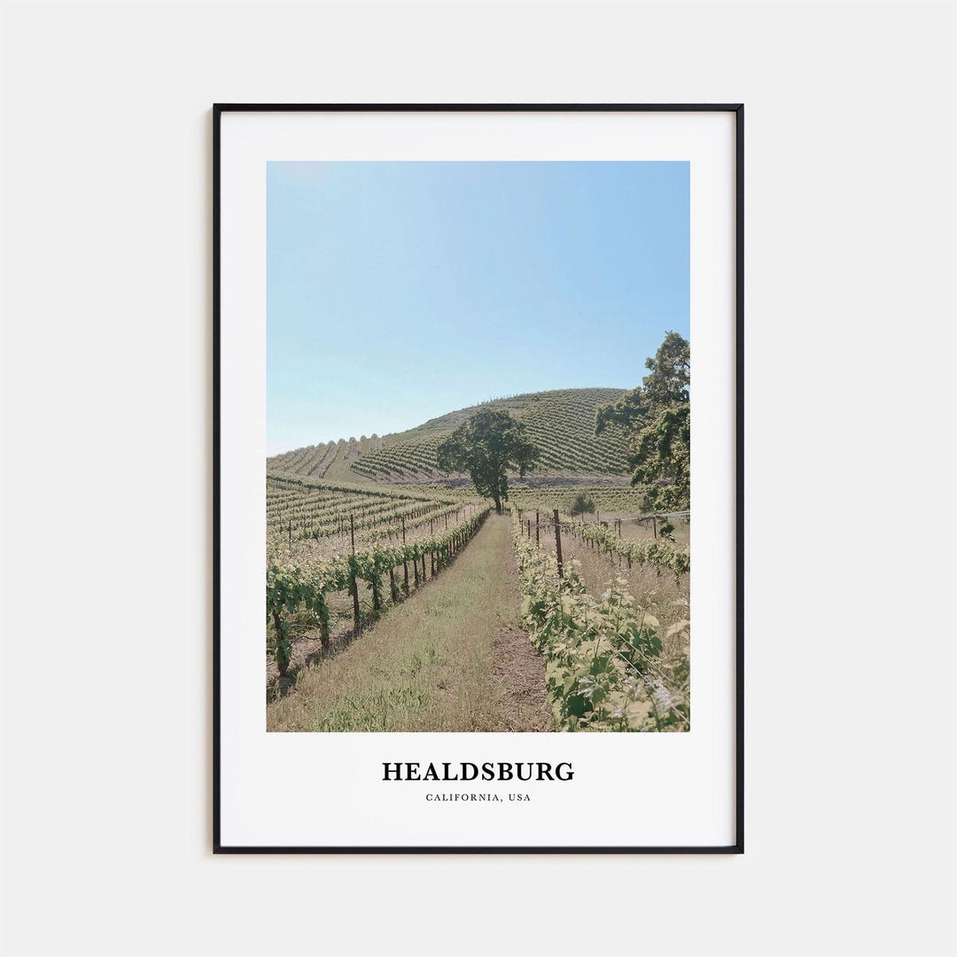 Healdsburg Print, Healdsburg Photo Poster, Healdsburg Travel Wall Art ...
