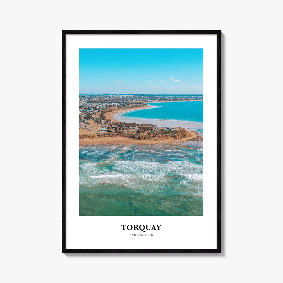 Torquay Print, Torquay Photo Poster, Torquay Travel Wall Art, Torquay ...