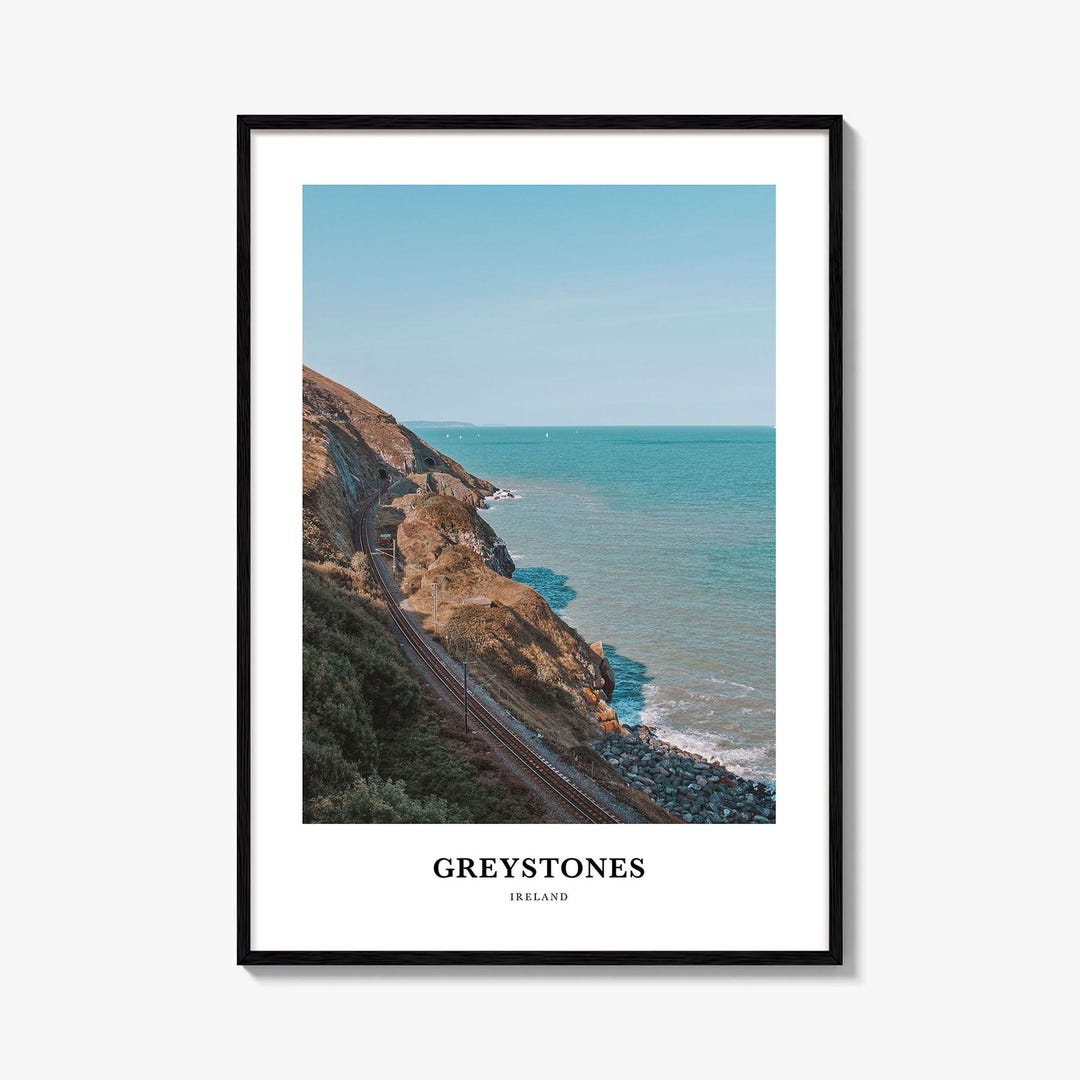 Greystones Print, Greystones Photo Poster, Greystones Travel Wall Art ...