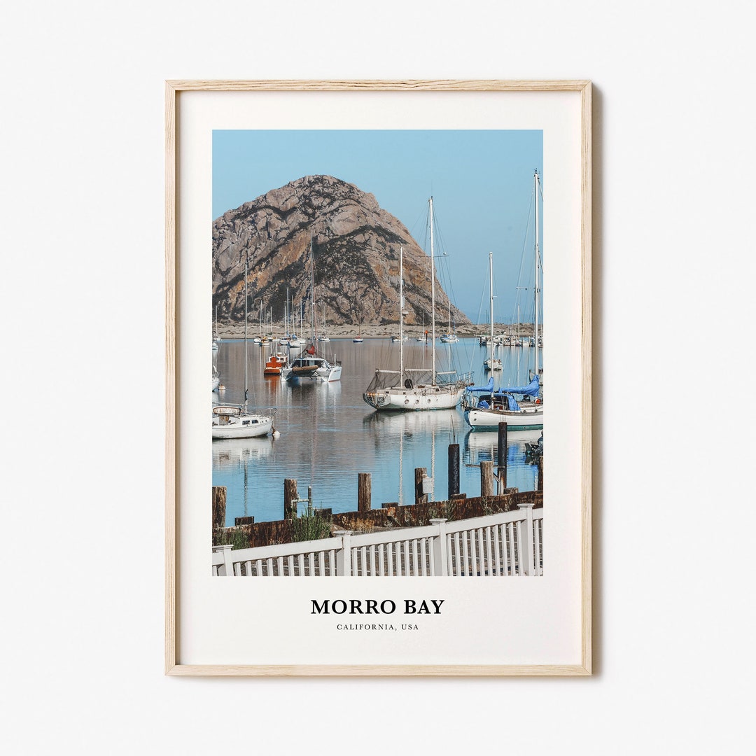 Morro Bay Print, Morro Bay Photo Poster, Morro Bay Travel Wall Art ...
