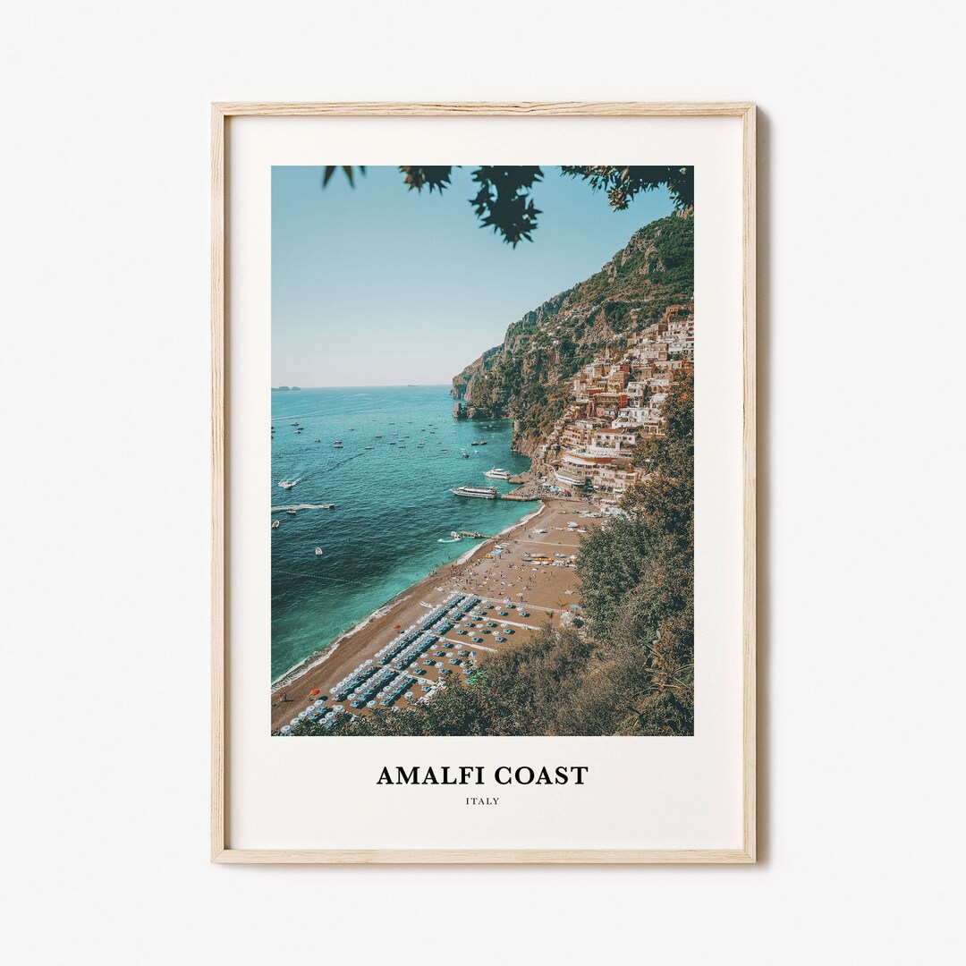 Amalfi Coast Print Amalfi Coast Photo Poster Amalfi Coast - Etsy