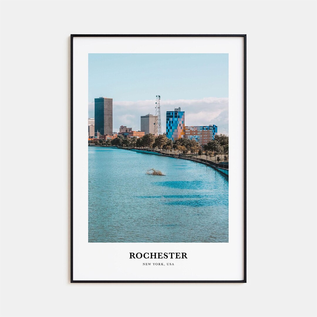 Rochester Print New York Nr. 1, Rochester Foto Poster, Rochester Reise ...