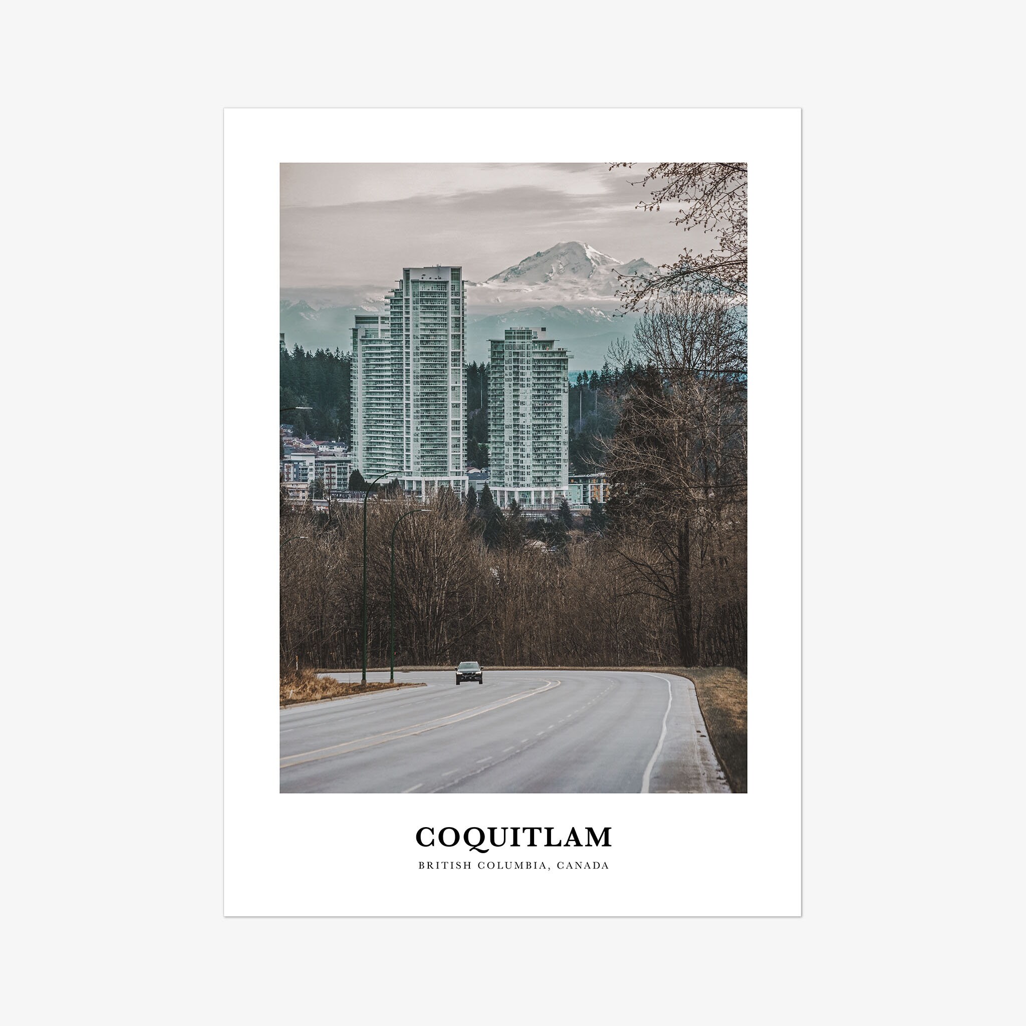 Coquitlam Print No 2, Coquitlam Photo Poster, Coquitlam Travel Wall Art ...