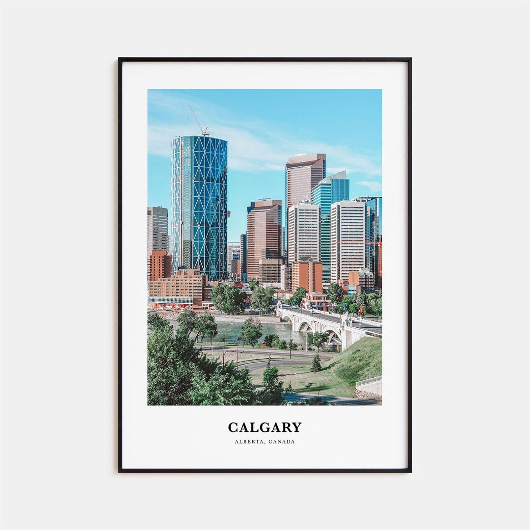 Calgary Print, Calgary Photo Poster, Calgary Travel Wall Art, Calgary ...