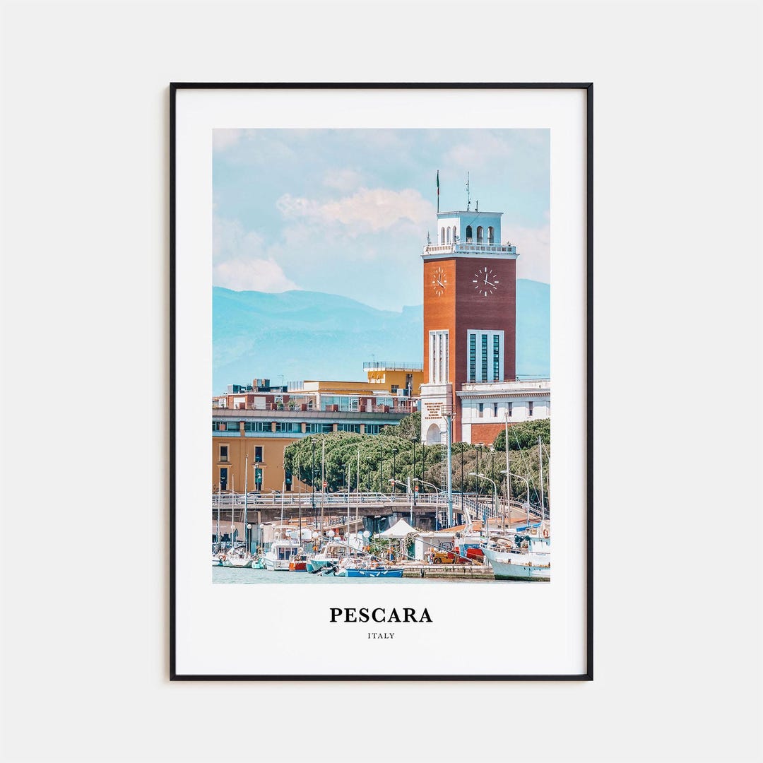 Pescara Print, Pescara Photo Poster, Pescara Travel Wall Art, Pescara ...