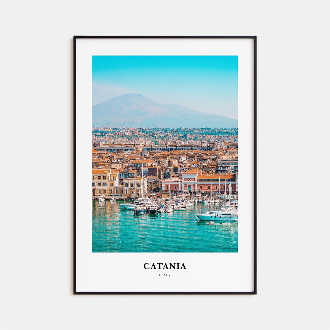 Catania Print, Catania Photo Poster, Catania Travel Wall Art, Catania ...
