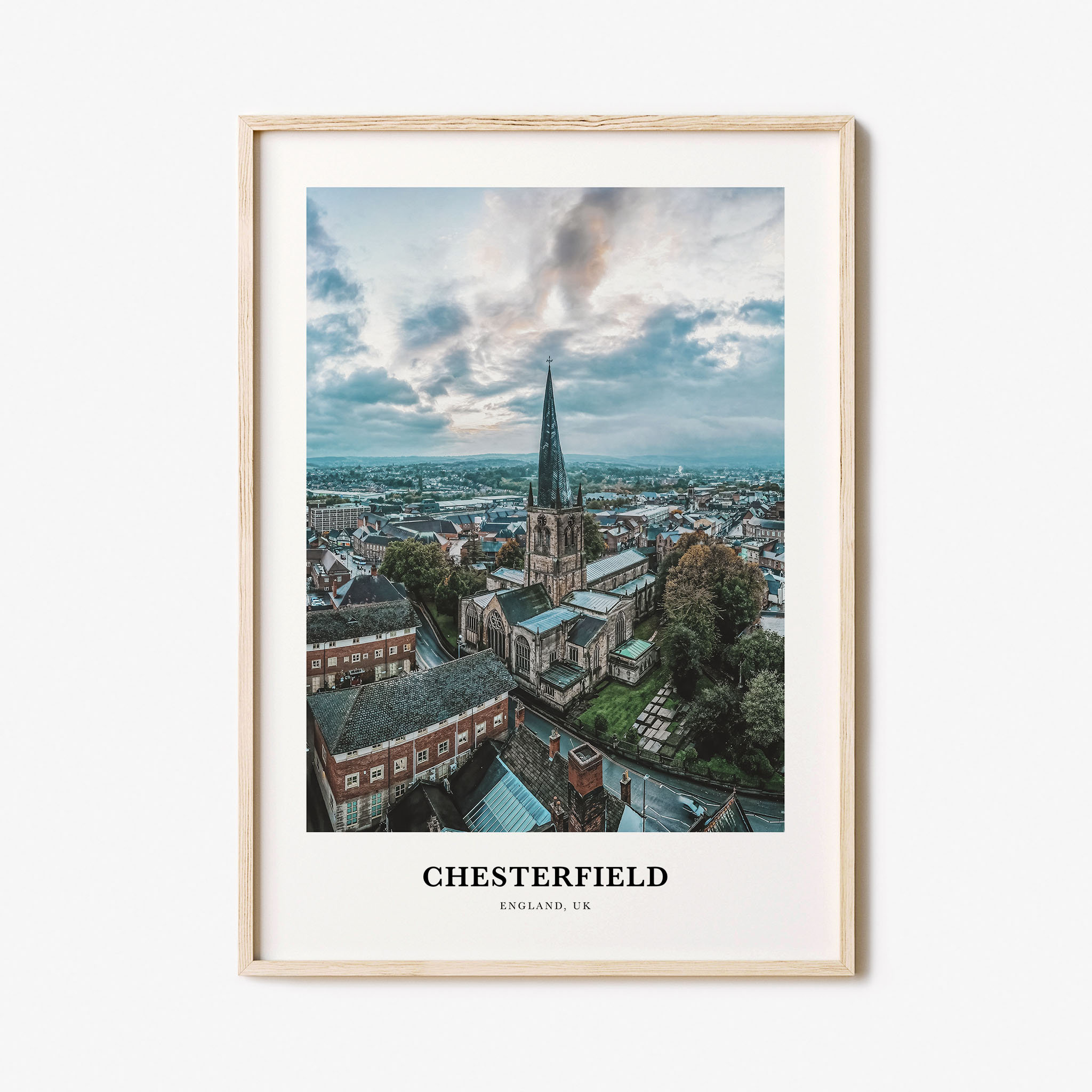 Chesterfield Print, Chesterfield Photo Poster, Chesterfield Travel Wall ...