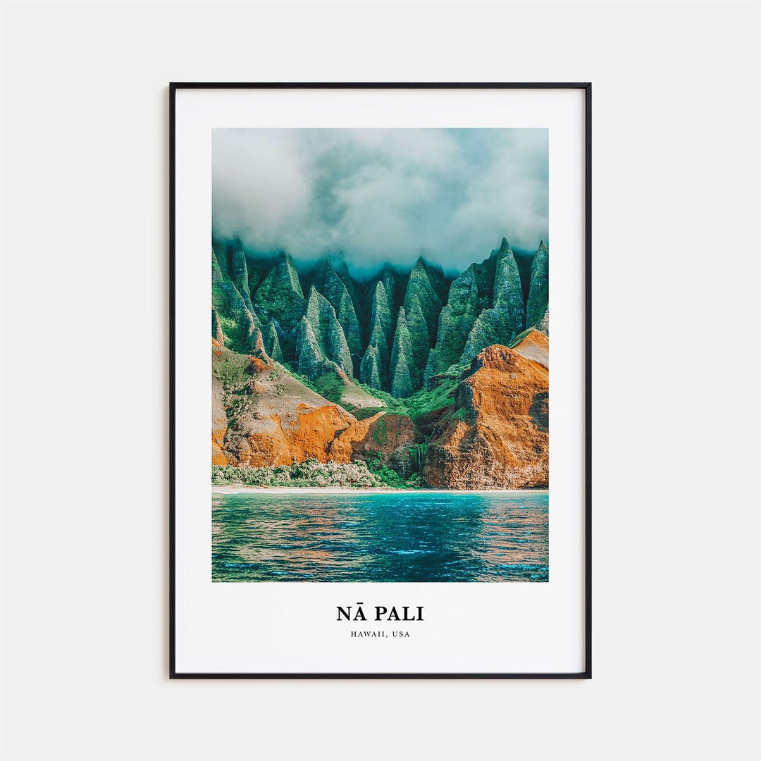 Na Pali Print No 1, Na Pali Photo Poster, Na Pali Travel Wall Art, Na ...