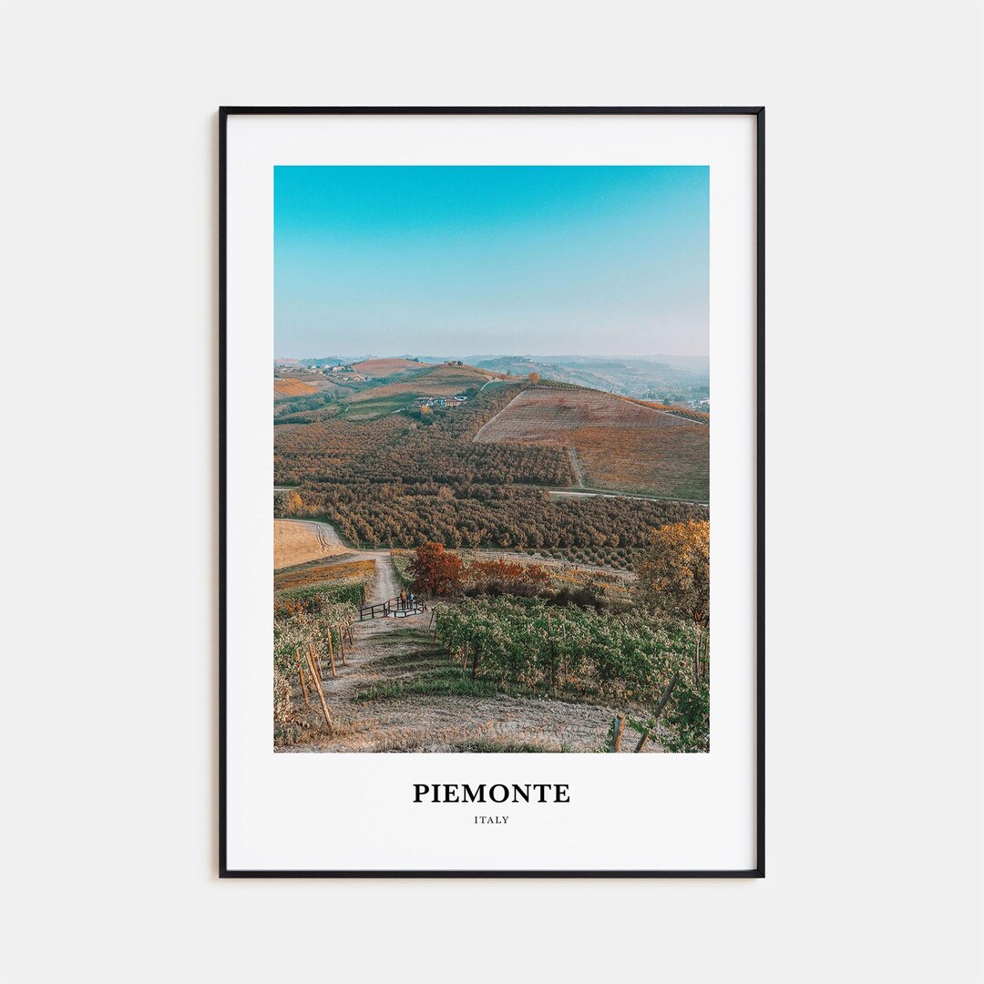 Piemonte Print, Piemonte Photo Poster, Piemonte Travel Wall Art ...