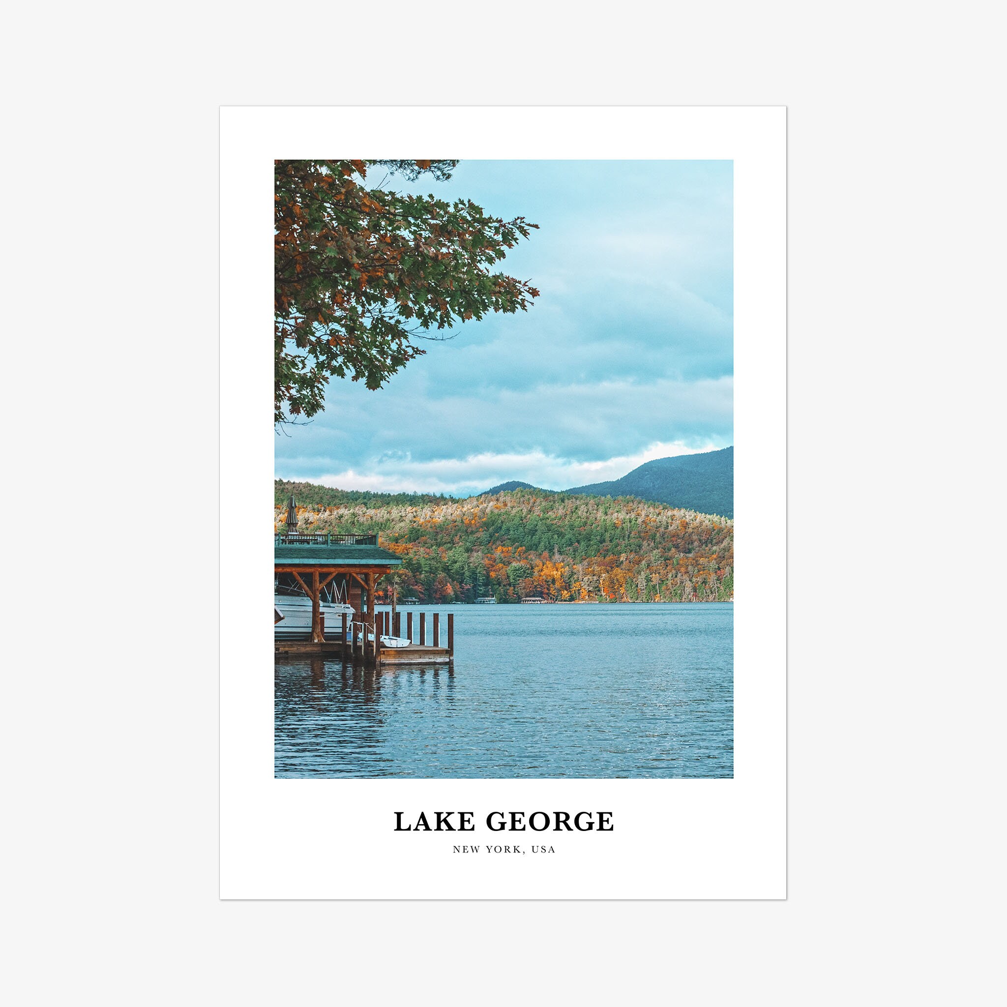Lake George Print, Lake George Photo Poster, Lake George Travel Wall ...