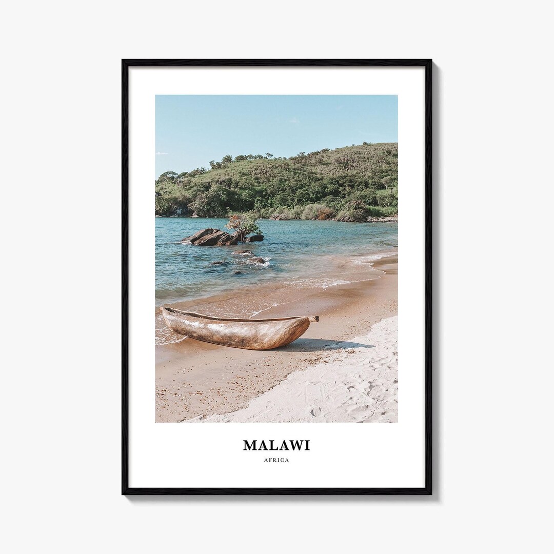 Malawi Beach Photography Print: Africa Travel Wall Art - Etsy