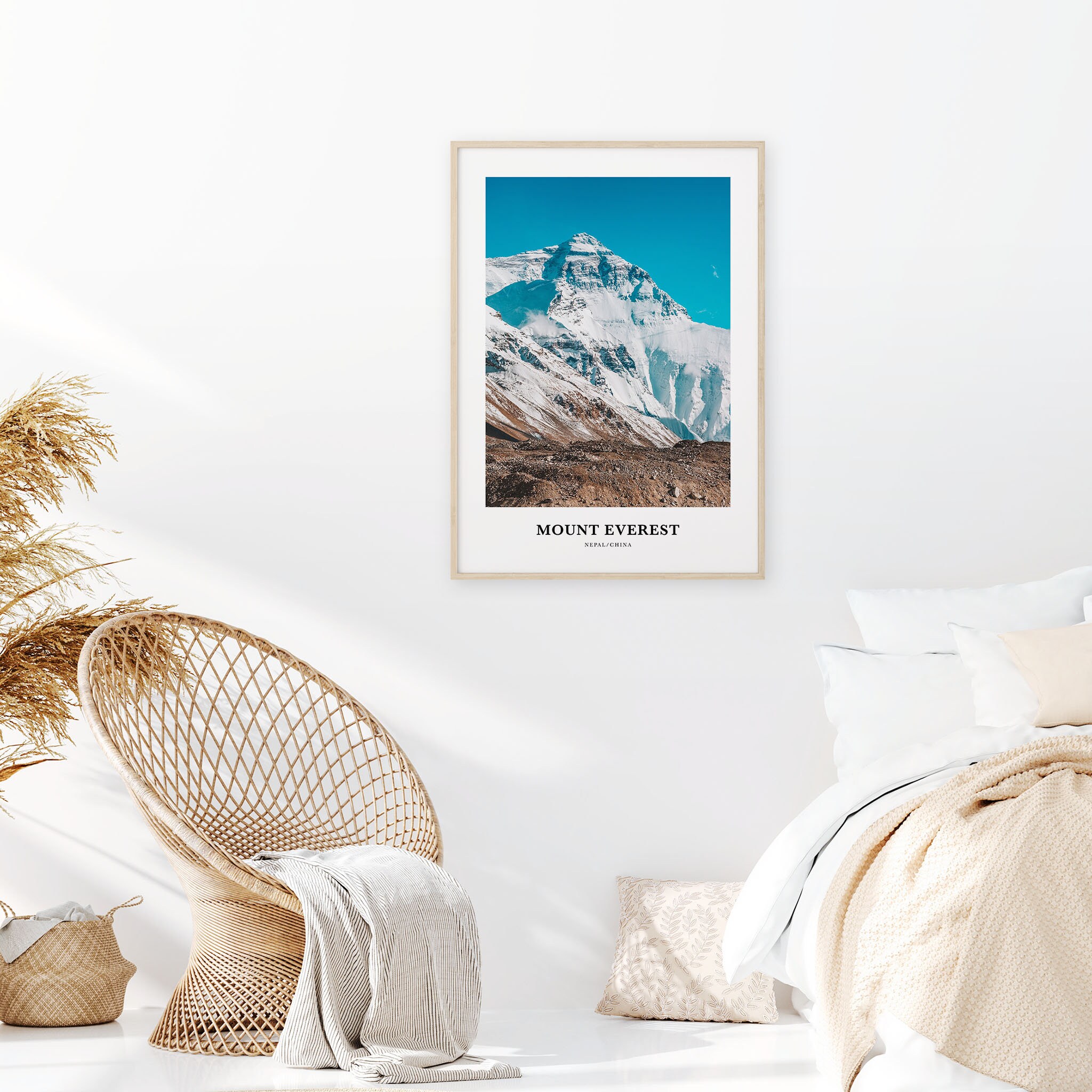 Mount Everest Print Mount Everest Photo Poster Mount Everest - Etsy