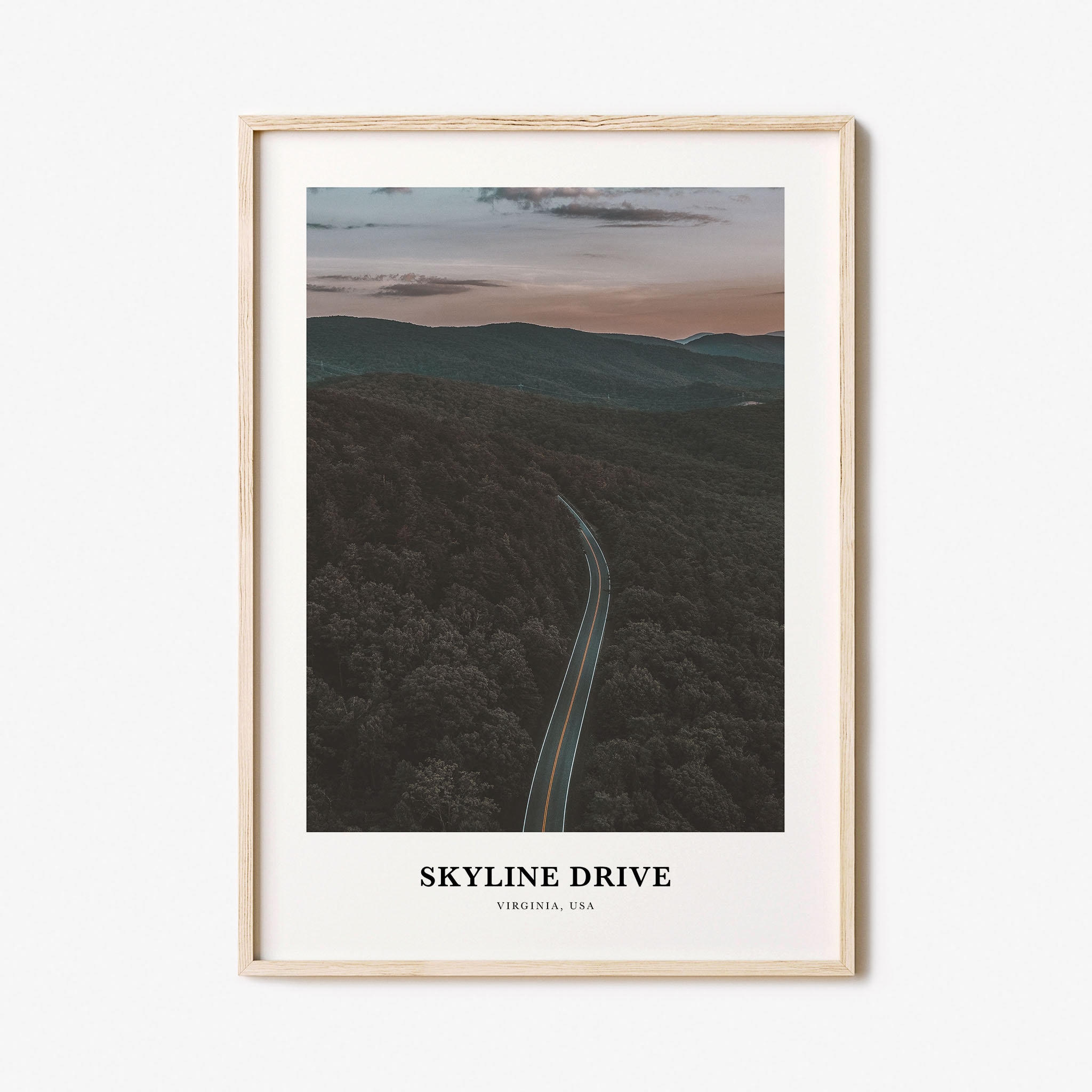 Skyline Drive Print Skyline Drive Photo Poster Skyline Drive - Etsy