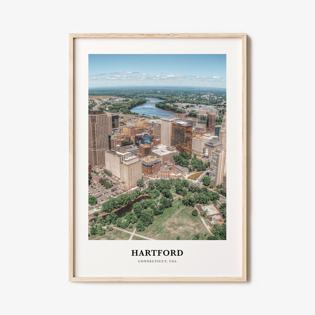 Hartford Print No 1, Hartford Photo Poster, Hartford Travel Wall Art ...