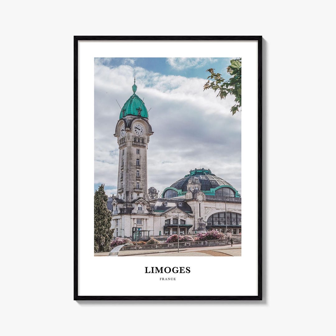 Limoges Print, Limoges Photo Poster, Limoges Travel Wall Art, Limoges ...