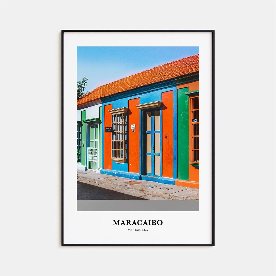 Maracaibo Print, Maracaibo Photo Poster, Maracaibo Travel Wall Art ...