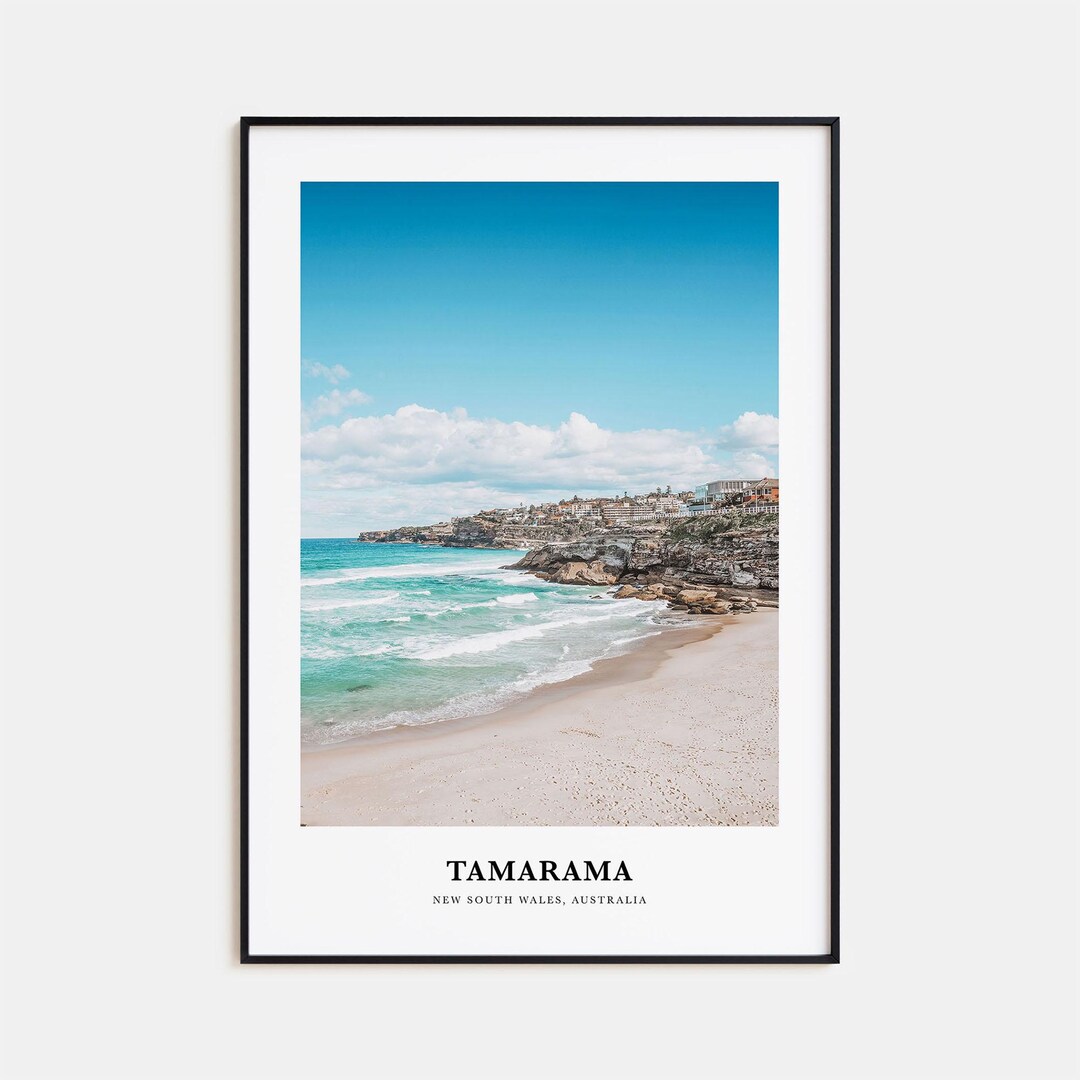 Tamarama Print, Tamarama Photo Poster, Tamarama Travel Wall Art ...