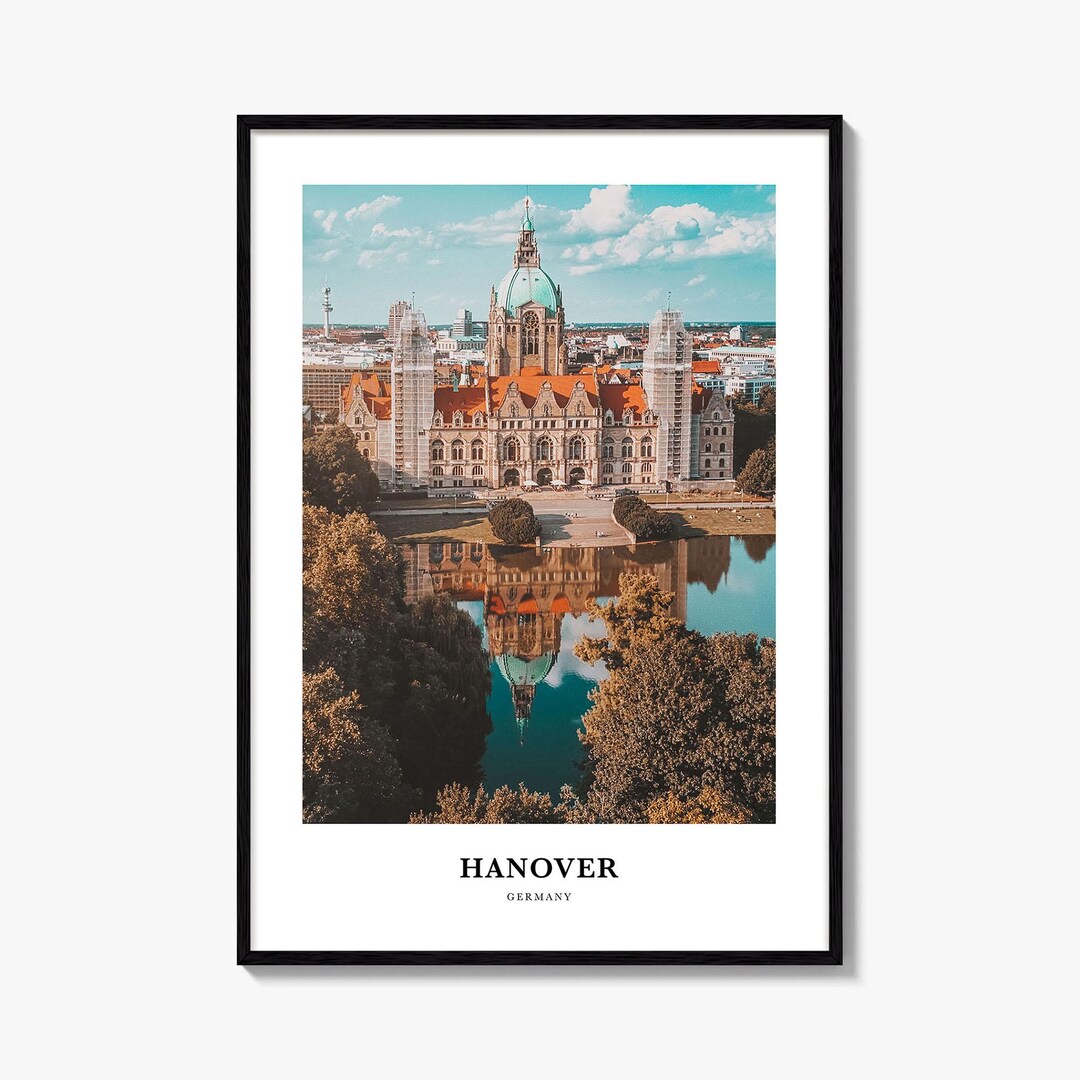 Hanover Print, Hanover Photo Poster, Hanover Travel Wall Art, Hanover ...