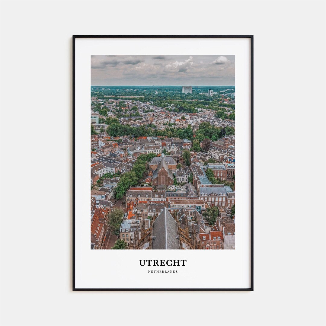 Utrecht Druck, Utrecht Foto Poster, Utrecht Reise Wandkunst, Utrecht ...