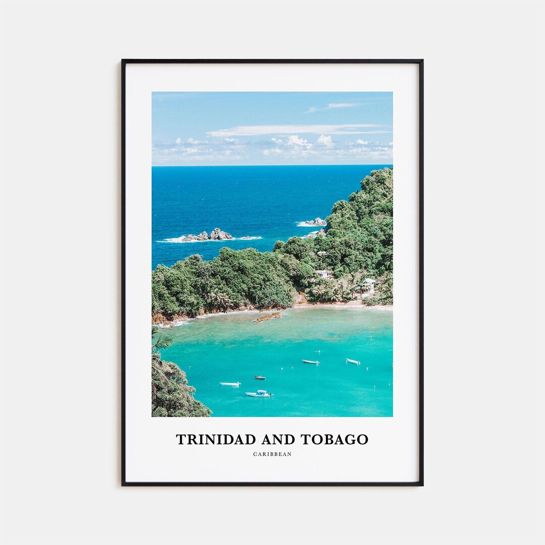 Trinidad and Tobago Print No 1, Trinidad and Tobago Photo Poster ...